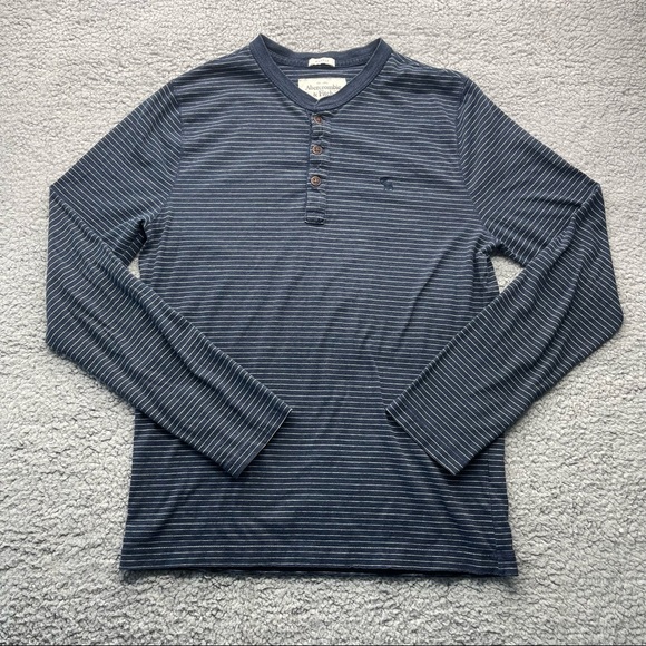 Abercrombie & Fitch | Shirts | Abercrombie Fitch Henley Muscle Long Sleeve Size Small | Poshmark